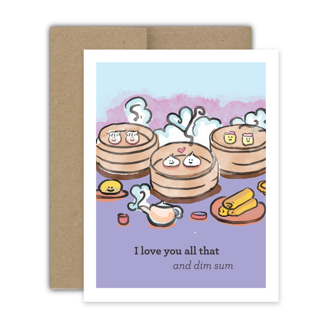 Dim Sum Love Card – Brightspot Design