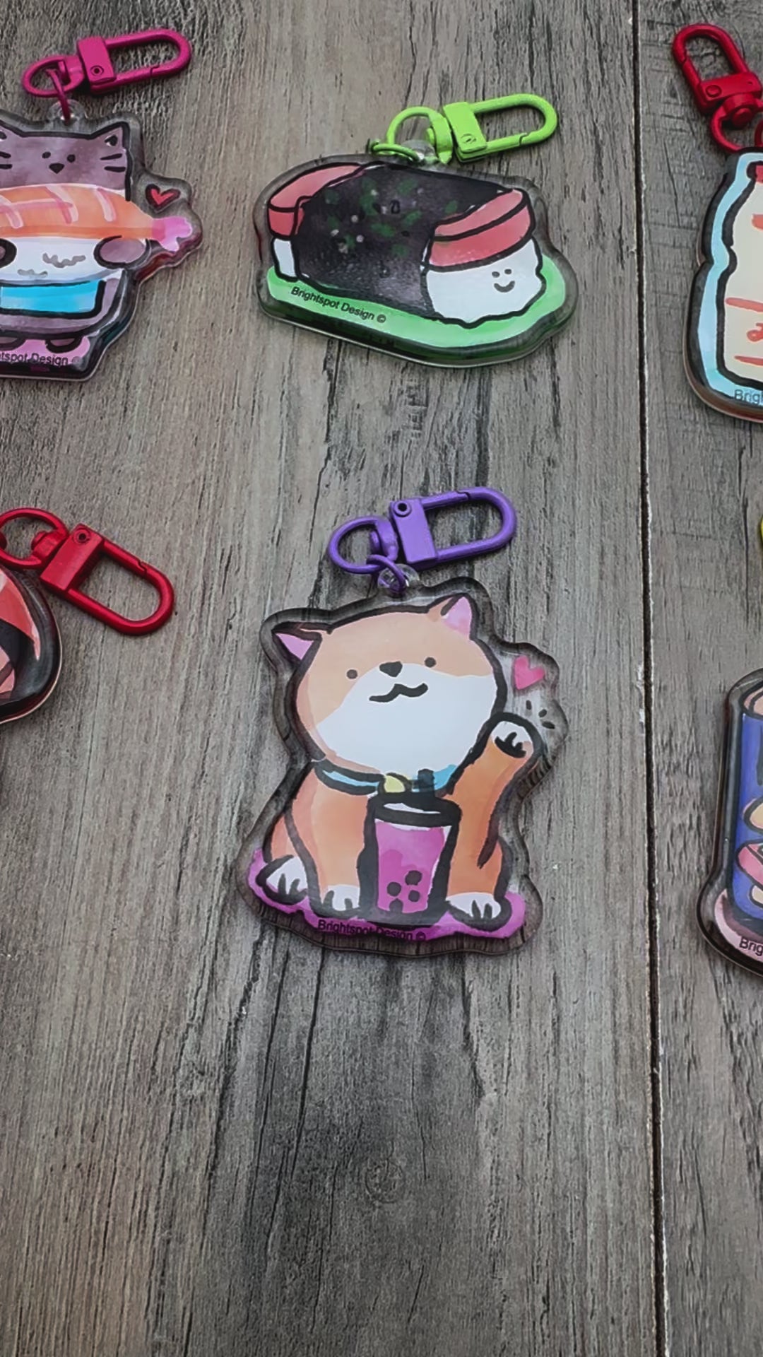 Dumpling Spoon Keychain – Brightspot Design